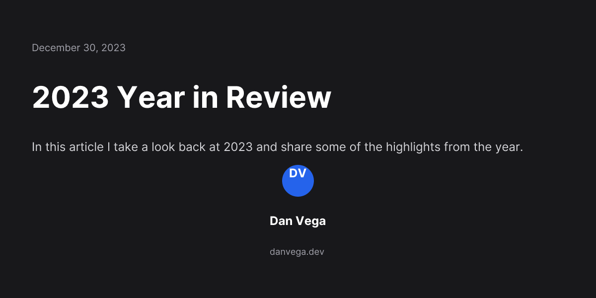 2023 Year in Review